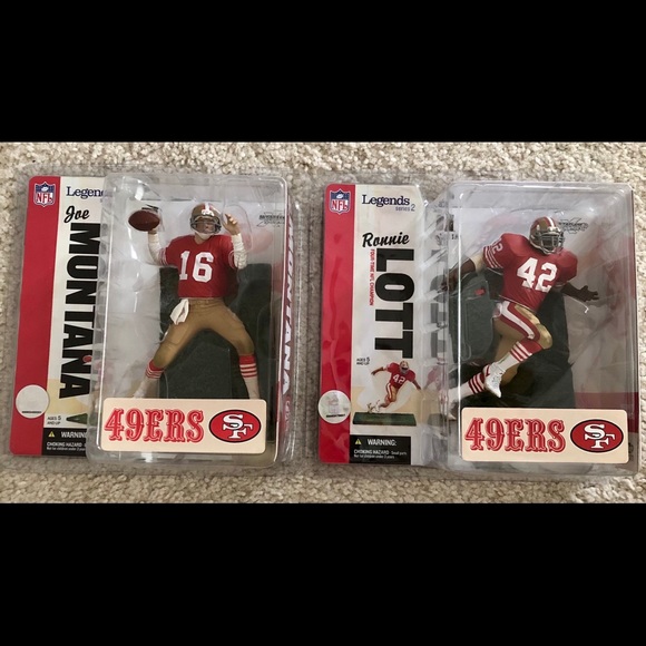 McFarlane Players Inc | Toys | Mcfarlane San Francisco 49ers Figures ...